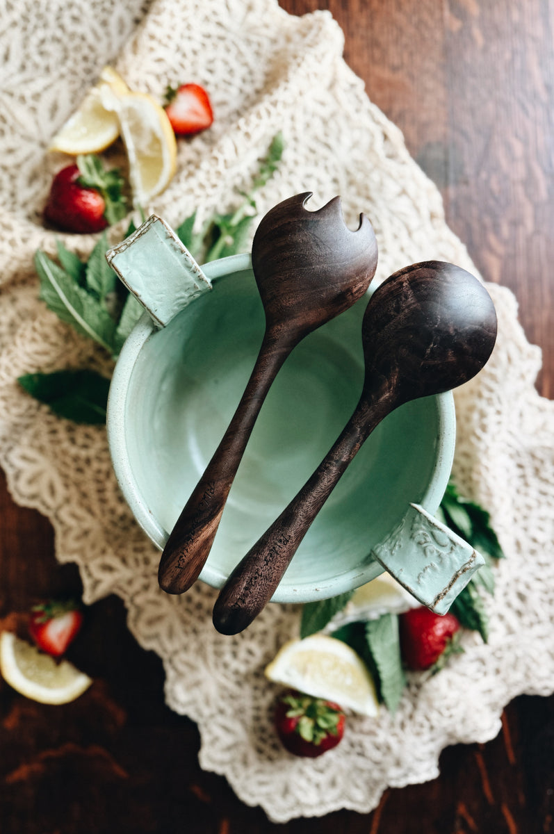 RTS Petite Spork Set, Fancy Walnut – Old World Kitchen