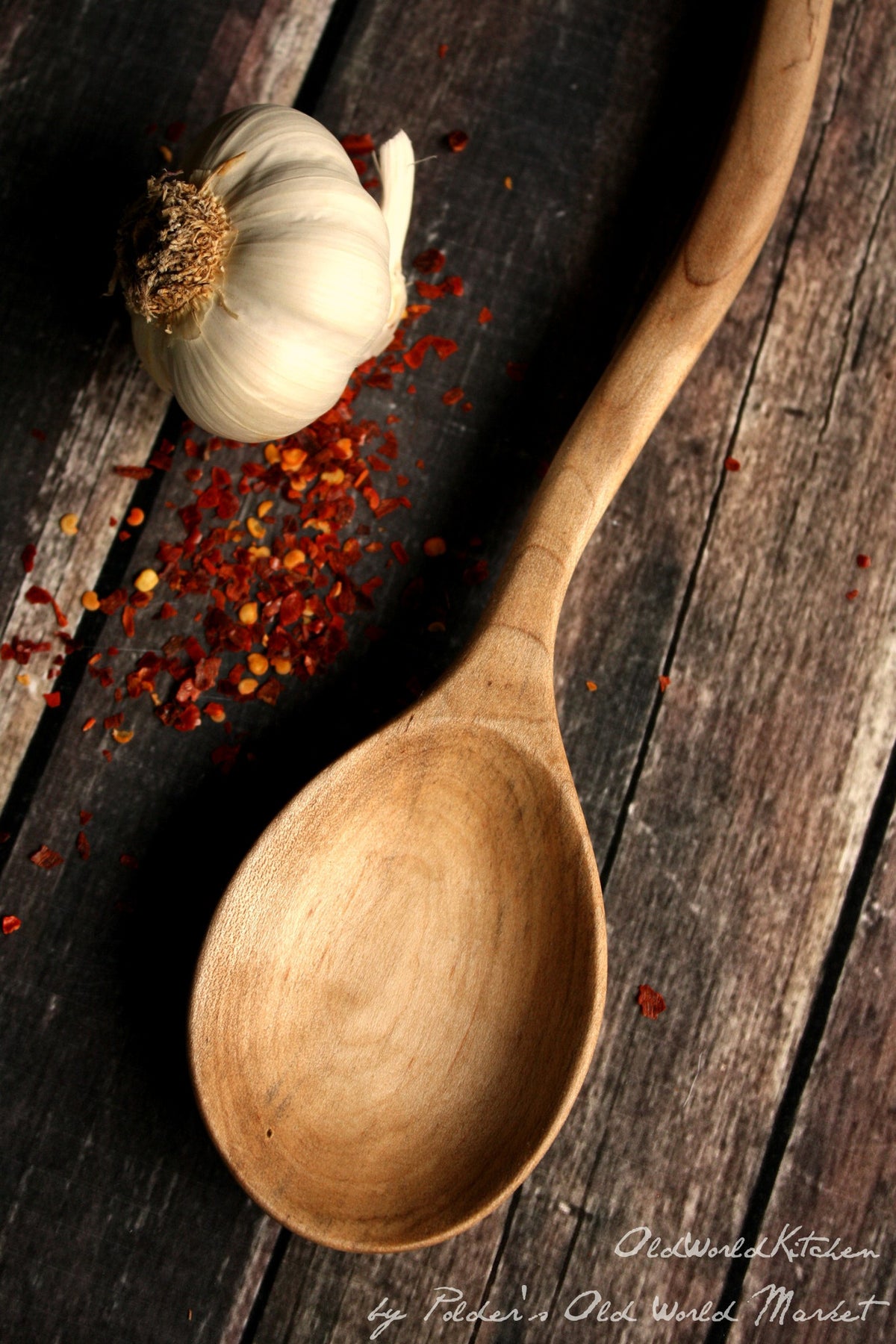 Artsy Cooking & Serving Spoon – Old World Kitchen