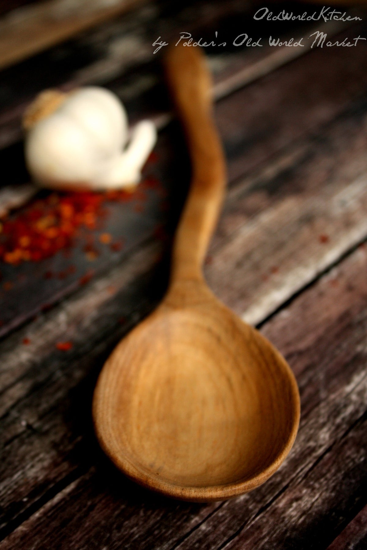 Artsy Cooking & Serving Spoon – Old World Kitchen